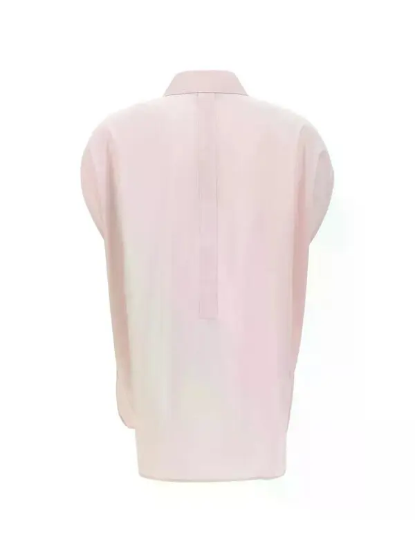 Woolrich Sleeveless Button Shirt - Pink