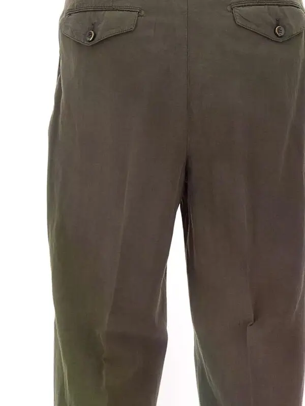 PT TORINO Flap-pocket Tailored Trousers - Brown