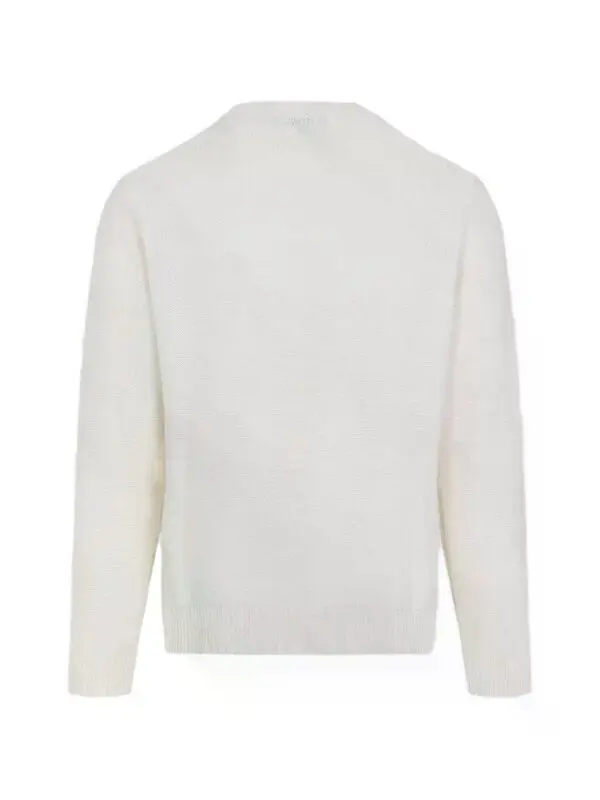 Canali Geometric Knitted Jumper