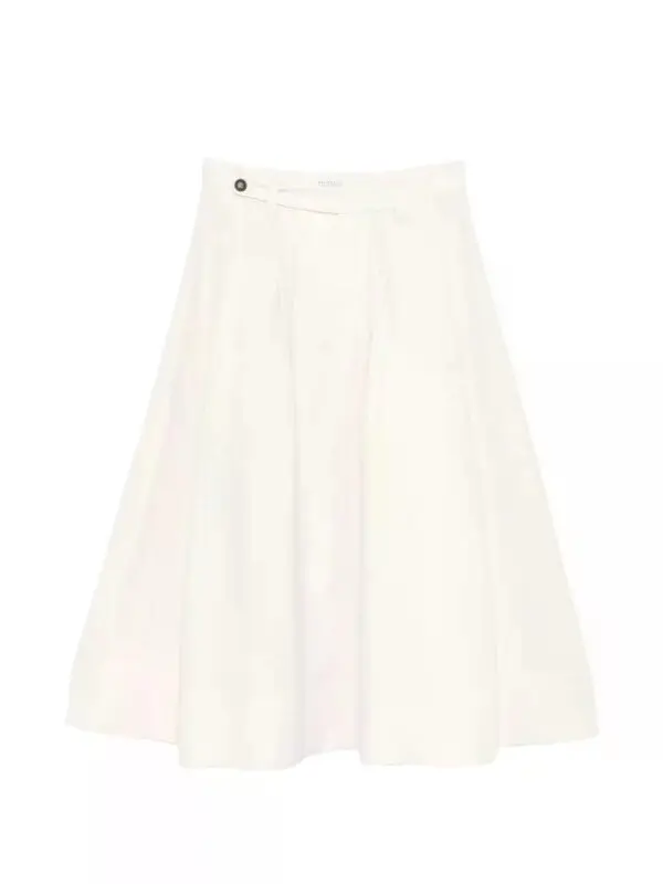 Brunello Cucinelli A-line Midi Skirt