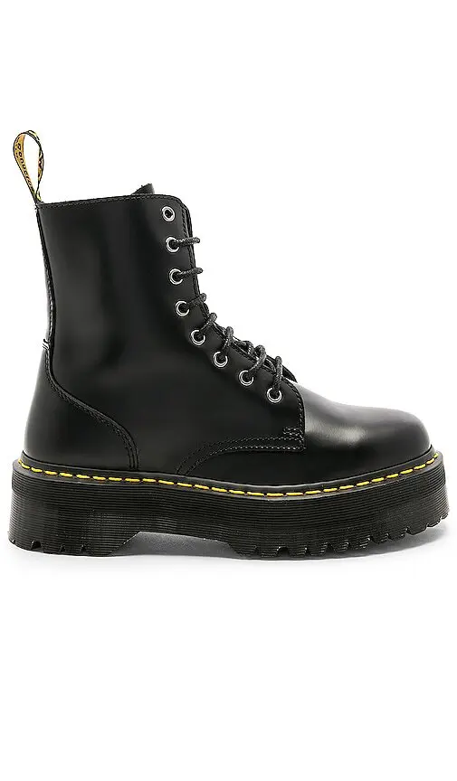 Dr. Martens Jadon Fusion Smooth Boot - Black