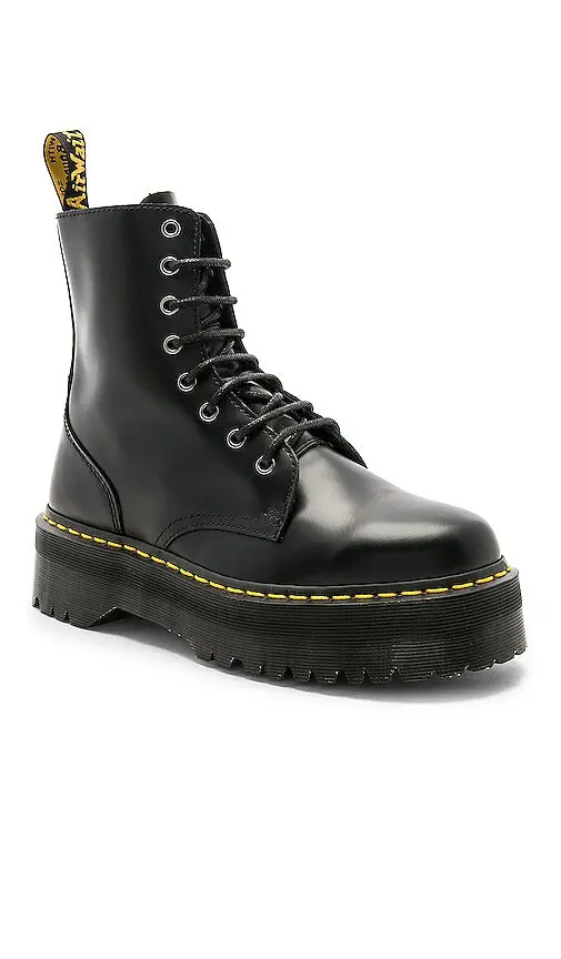 Dr. Martens Jadon Fusion Smooth Boot - Black
