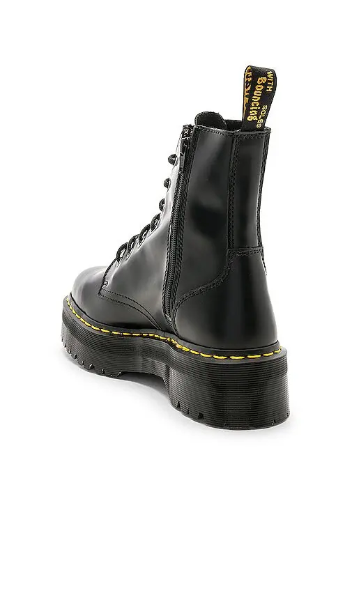 Dr. Martens Jadon Fusion Smooth Boot - Black