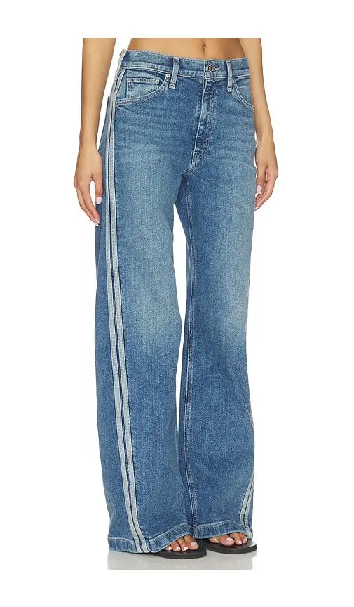Hudson Jeans Jodie Loose Fit Wide Leg Jeans - National