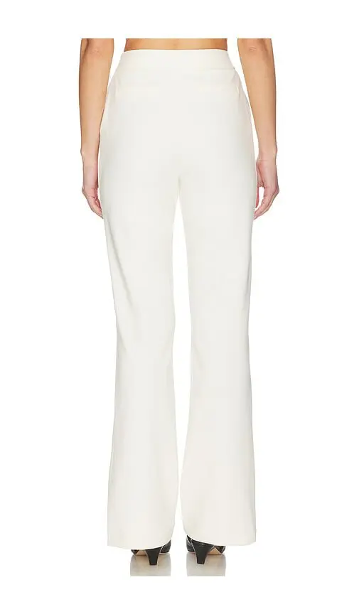 ALIGNE Justin Pintuck Jersey Trouser - Ivory