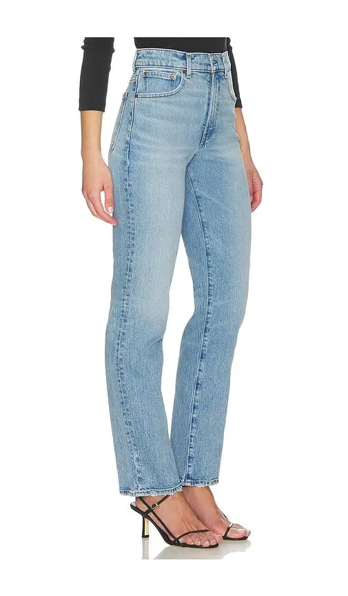 Madewell Longline Straight Jeans - Raebrook