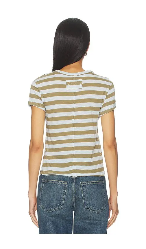 Free People X We The Free Nora Tee - Green Combo
