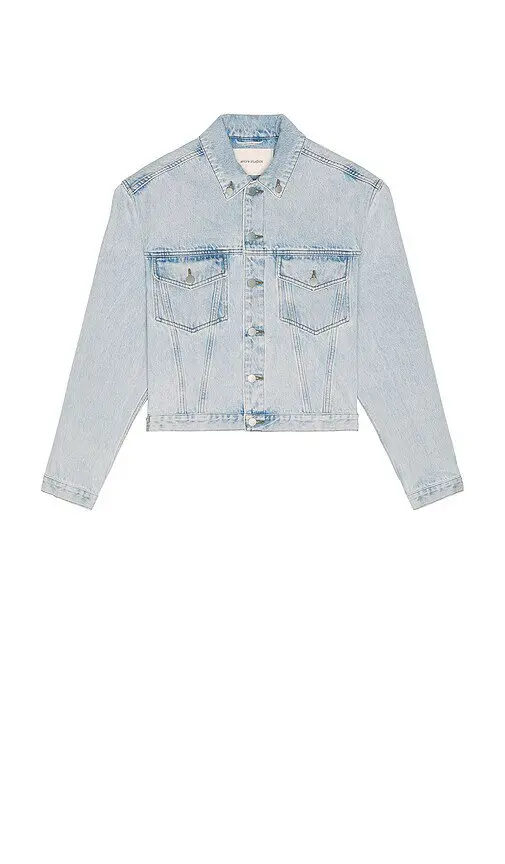 ENTIRE STUDIOS Shrunken Denim Jacket - Old Blue