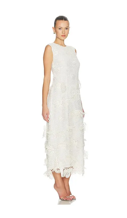 Simkhai Dahlia Lace Midi Dress