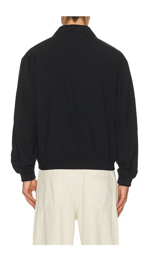 FRAME Wool Zip Blouson - Dark Navy