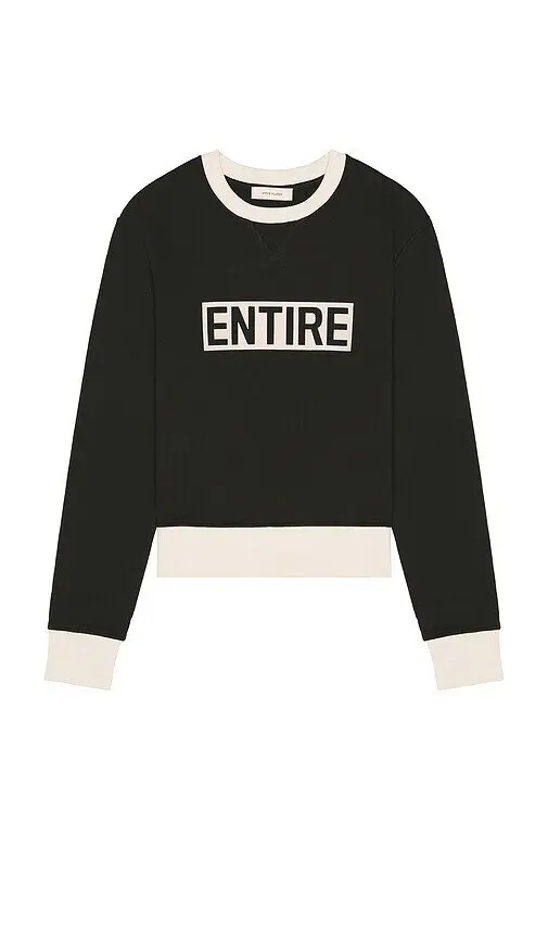 ENTIRE STUDIOS Contro Crew Sweatshirt - Skunk