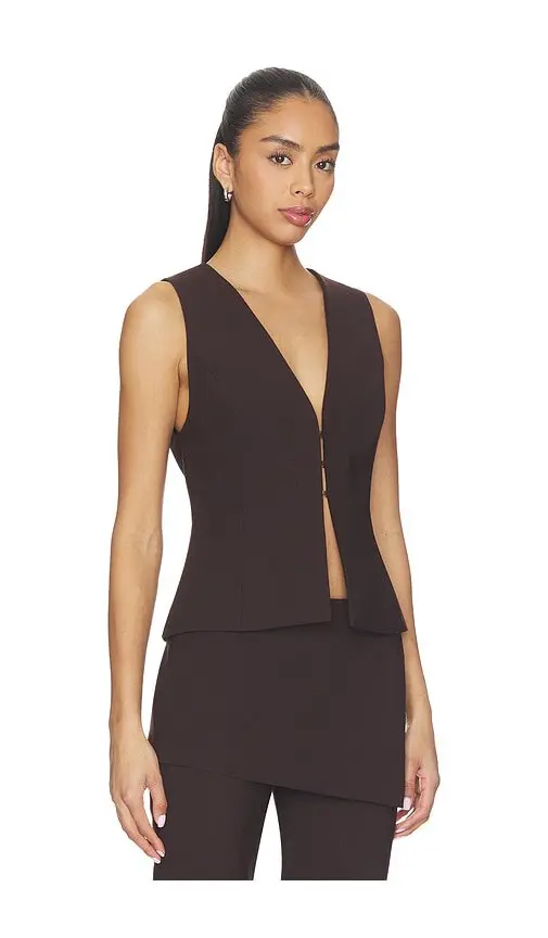 EAVES X Jasmine Tookes Jade Vest Top