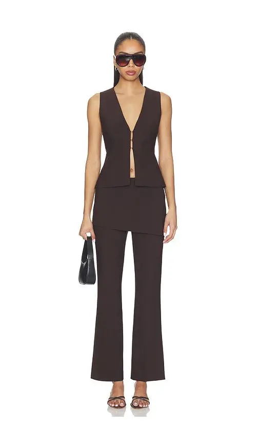 EAVES X Jasmine Tookes Jade Vest Top