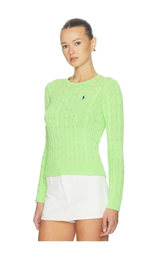 Polo Ralph Lauren Julianna Long Sleeve Pullover - Bright Leaf