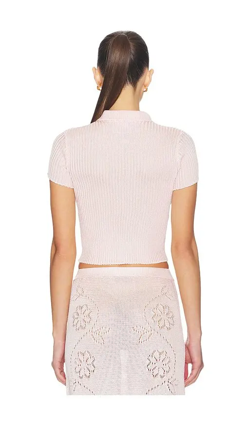 Calle Del Mar Short Sleeve Cardigan - Primrose