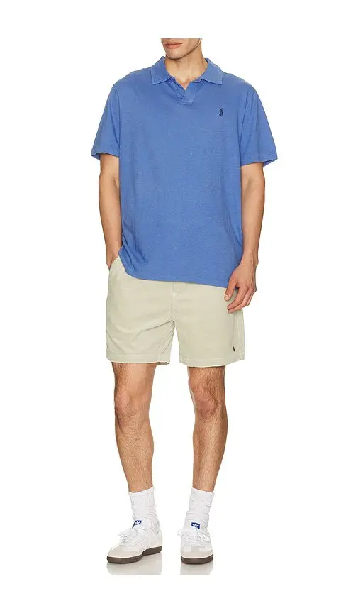 Polo Ralph Lauren 8 Wale Soft Fade Corduroy Pull On Prepster Short - Khaki Stone