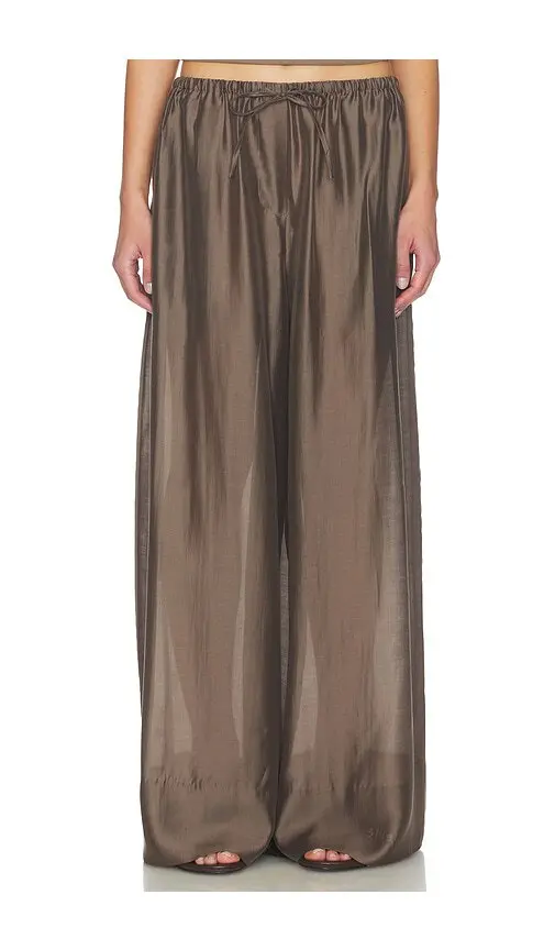 ENTIRE STUDIOS Vento Wide Leg Pant - Mocha
