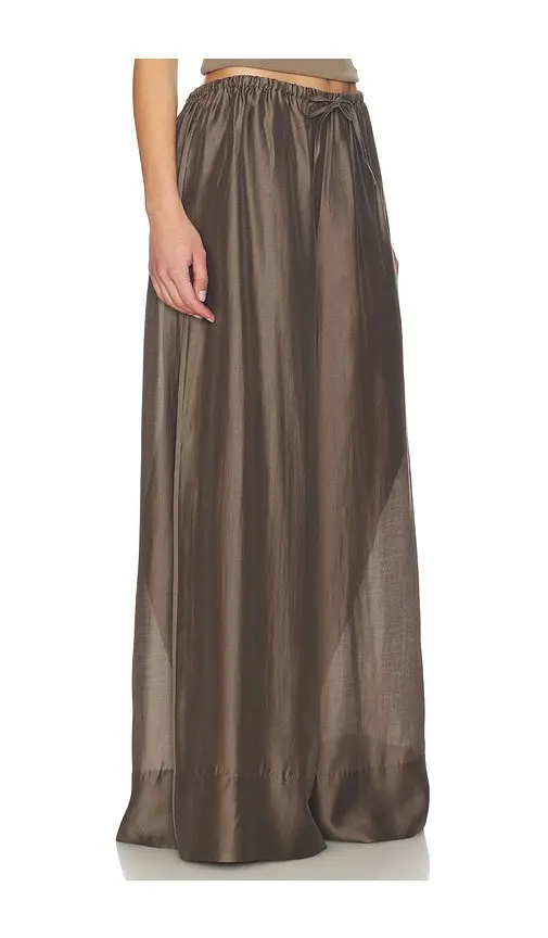 ENTIRE STUDIOS Vento Wide Leg Pant - Mocha