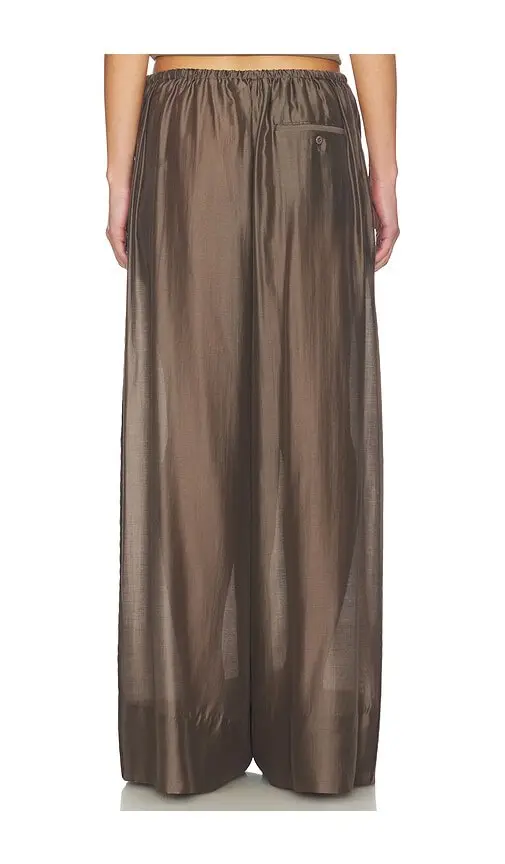 ENTIRE STUDIOS Vento Wide Leg Pant - Mocha