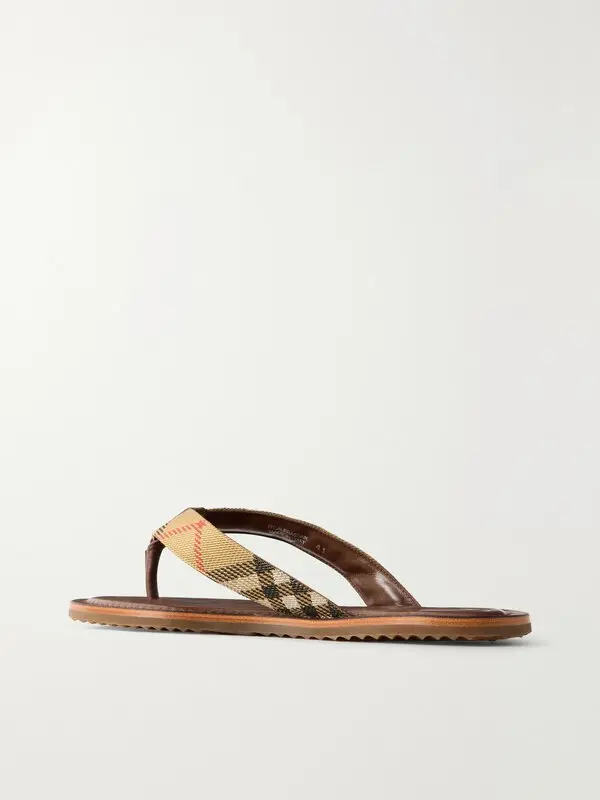Burberry Pavilion K Flip Flop Sandals - Neutrals
