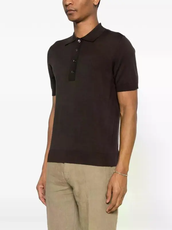 PAOLO PECORA Buttoned Polo Shirt