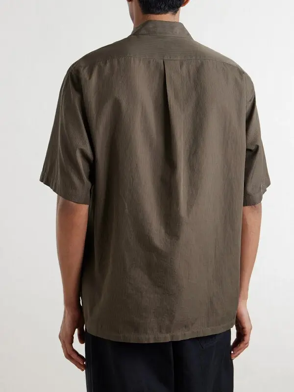 KAPTAIN SUNSHINE Cotton And Silk-blend Shirt