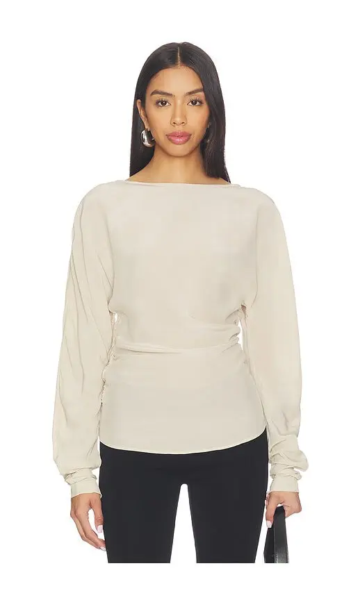 EAVES X Jasmine Tookes Amari Open Back Top