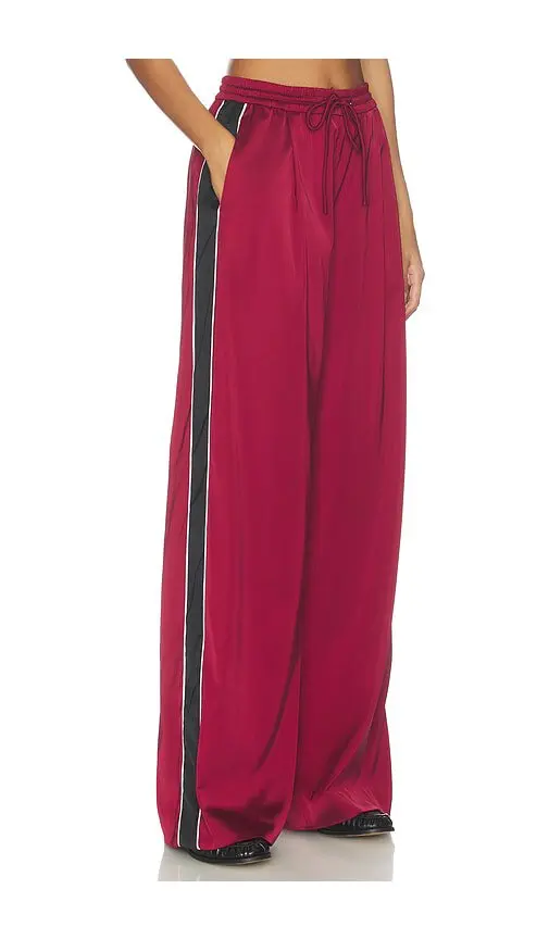 GESTUZ Tracey High Waisted Pants - Cabernet