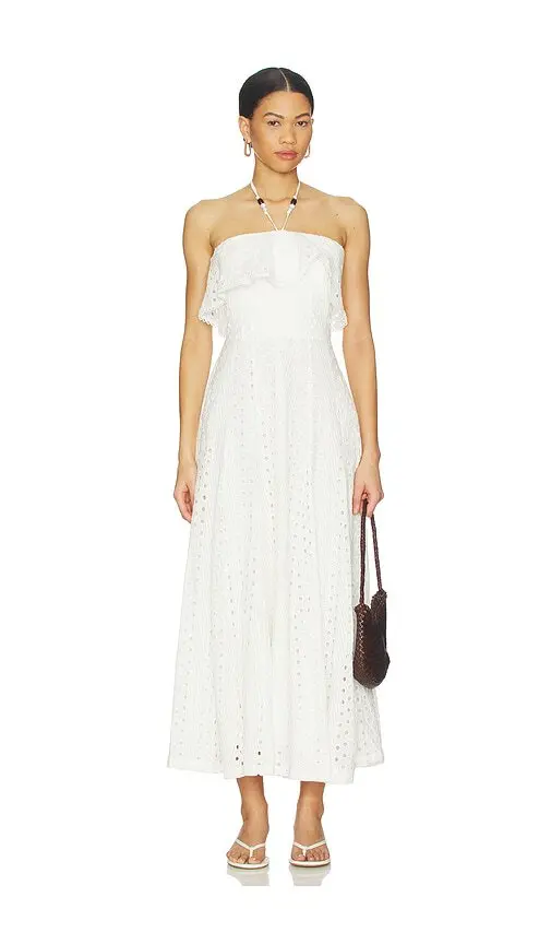 Heartloom Feli Eyelet Halterneck Dress