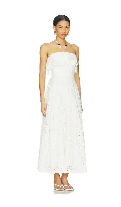 Heartloom Feli Eyelet Halterneck Dress