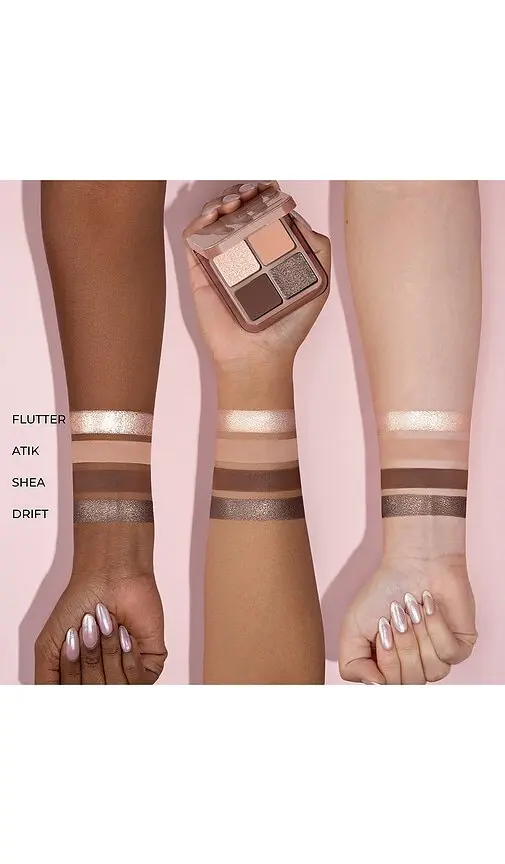 NATASHA DENONA Luxe Glam Compact Quad Eyeshadow Palette - Nude