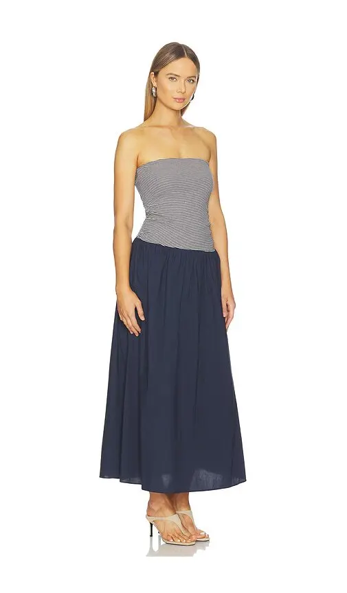 Heartloom Mikella Strapless Dress - Indigo