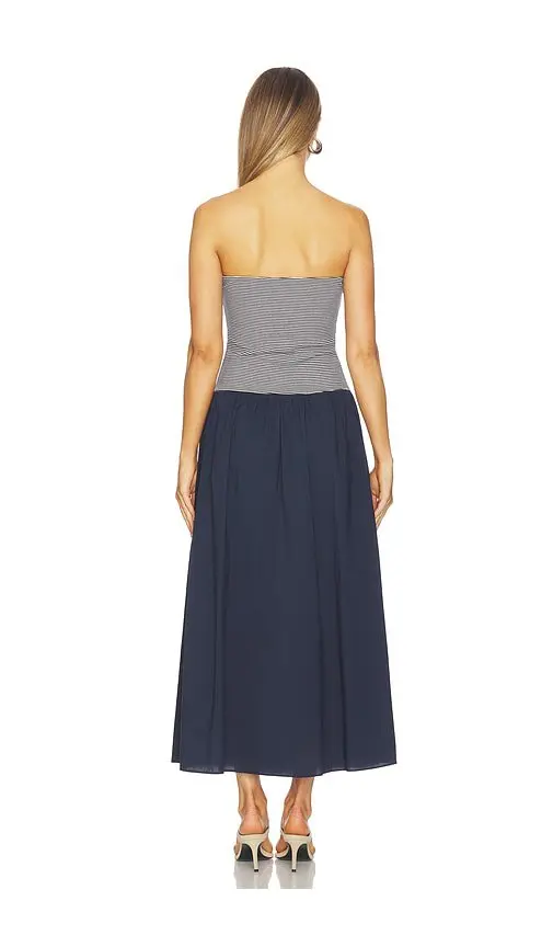 Heartloom Mikella Strapless Dress - Indigo
