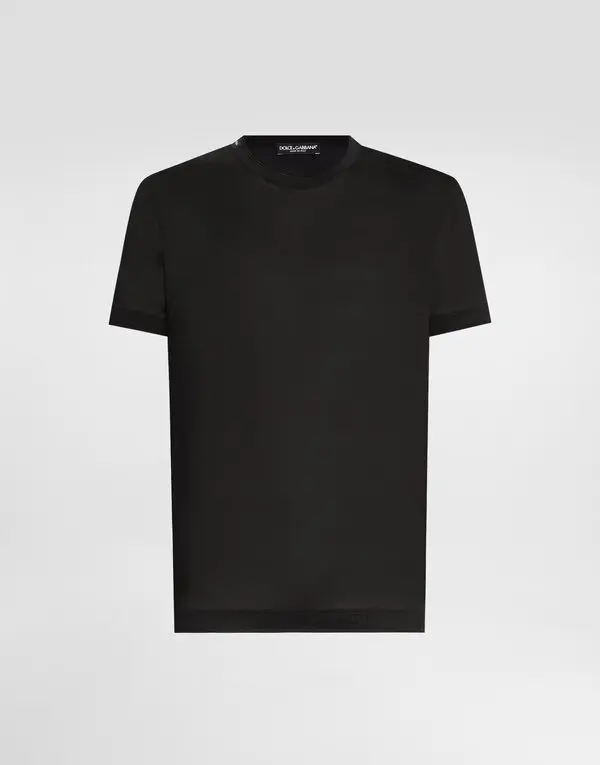 Dolce & Gabbana T-shirt M/corta Giro - Black