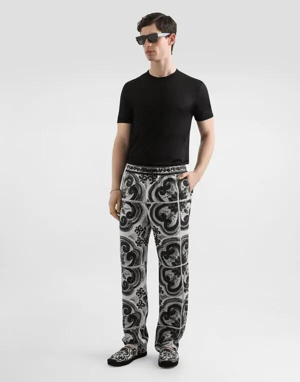 Dolce & Gabbana T-shirt M/corta Giro - Black