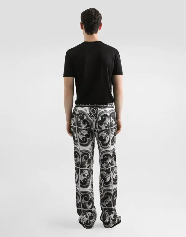 Dolce & Gabbana T-shirt M/corta Giro - Black