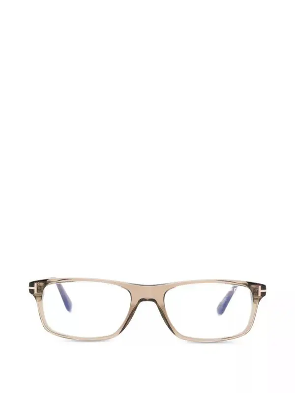 TOM FORD Rectangle-frame Eyeglasses - Neutrals