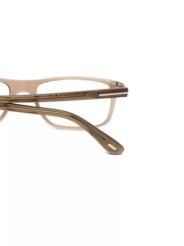 TOM FORD Rectangle-frame Eyeglasses - Neutrals