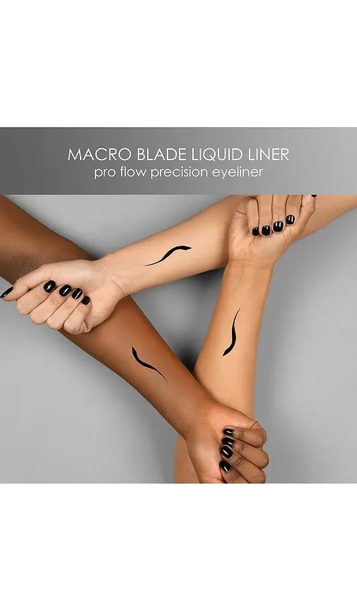 NATASHA DENONA Macro Blade Liquid Liner - Black
