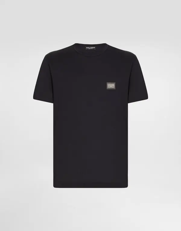 Dolce & Gabbana T-shirt M/corta Giro - Blue