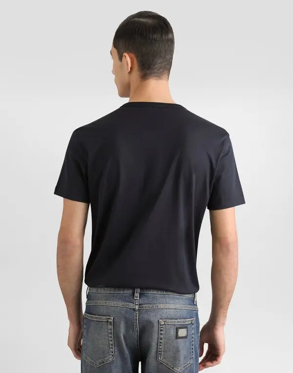 Dolce & Gabbana T-shirt M/corta Giro - Blue