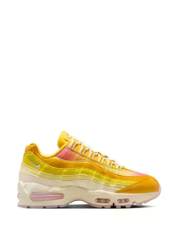 Nike Air Max 95 Lace-up Sneakers - Yellow