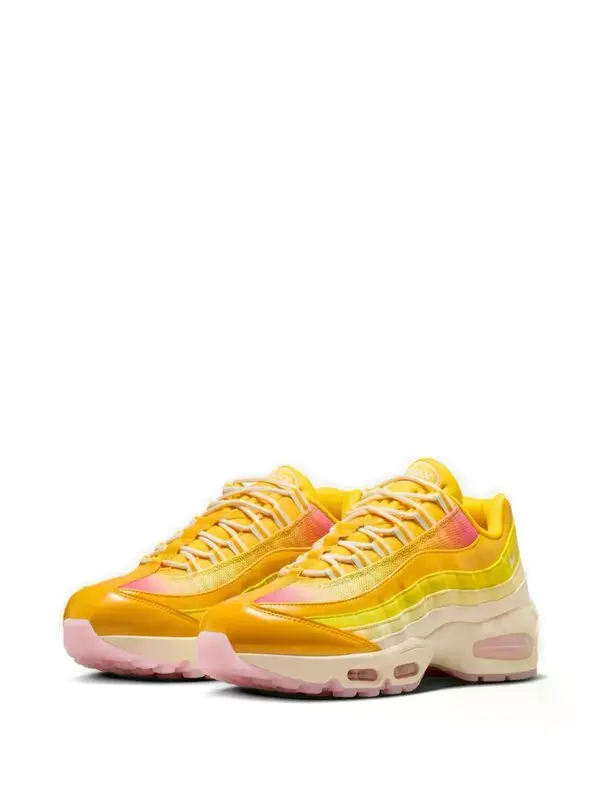 Nike Air Max 95 Lace-up Sneakers - Yellow