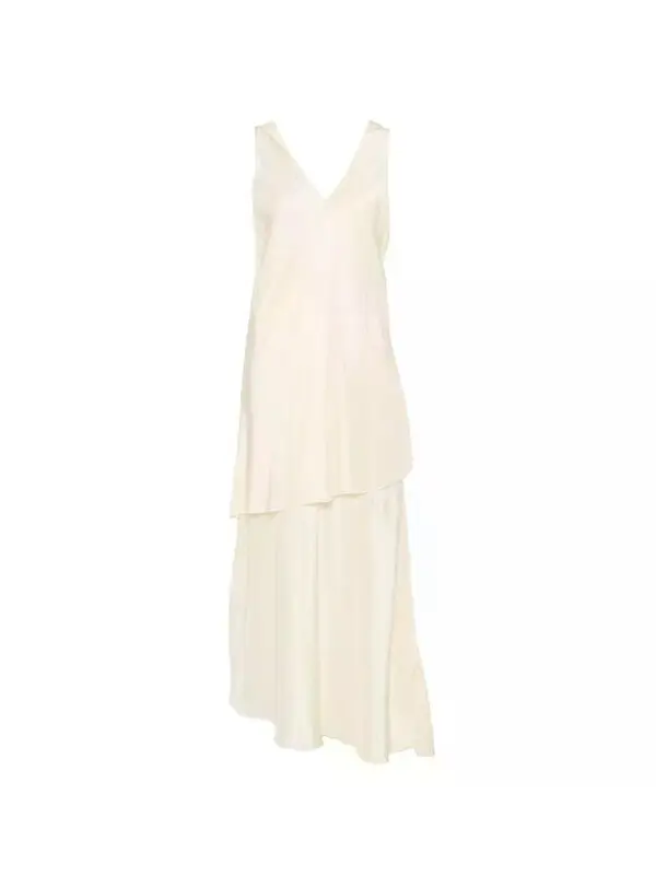 Barena Venezia Double-layer Midi Dress