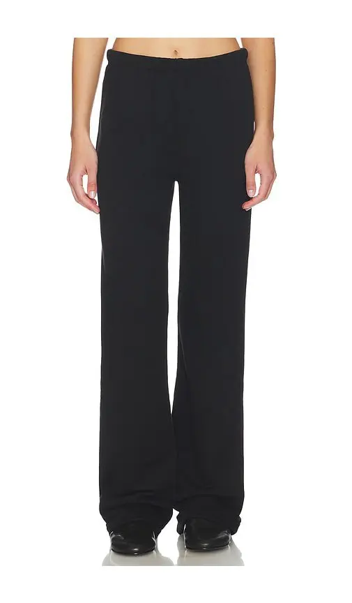 Eterne Straight Leg Sweatpant - Black