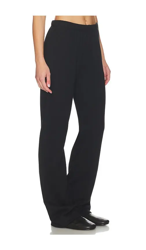 Eterne Straight Leg Sweatpant - Black