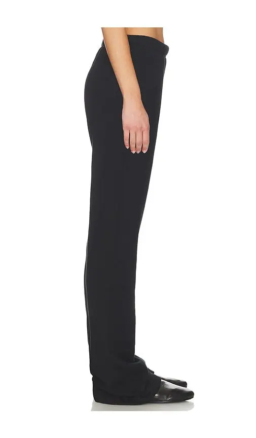 Eterne Straight Leg Sweatpant - Black