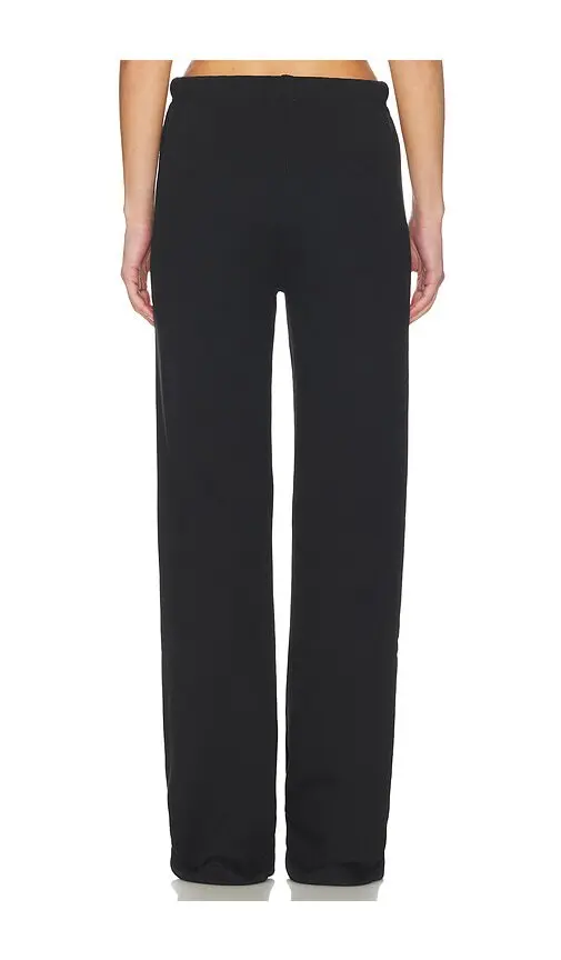 Eterne Straight Leg Sweatpant - Black