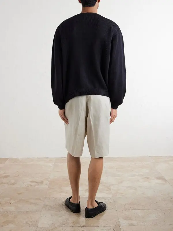 KAPTAIN SUNSHINE Cotton Paper Blend Sweater