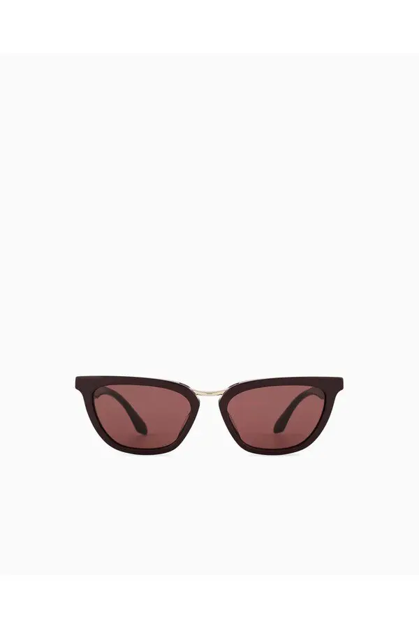 Giorgio Armani Butterfly-shaped Sunglasses - Natural